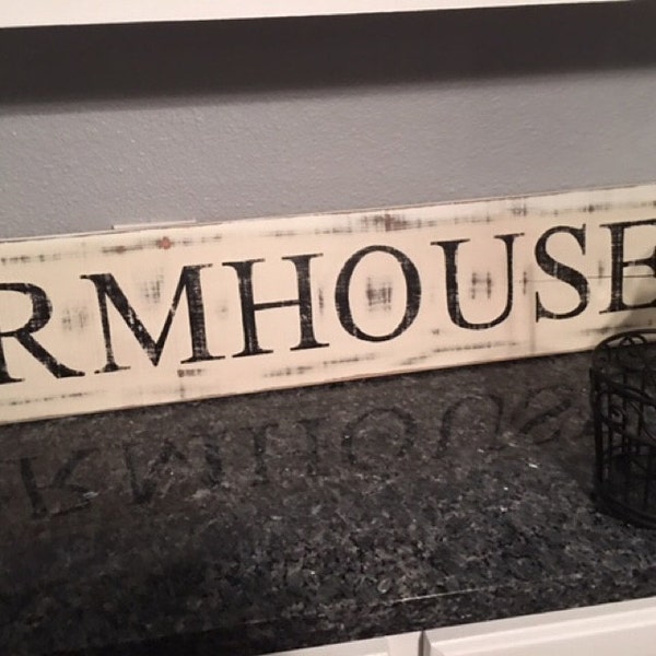 Large Farmhouse Sign / Rustic Wood Sign / Farmhouse Decor / Kitchen ...