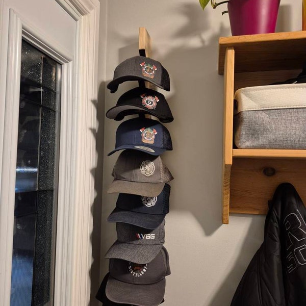 Hat Rack, Digital File, Vector File, Hat Rack Svg, Hat Storage, Hat ...