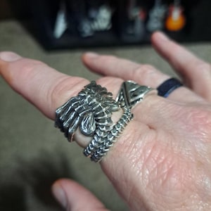 MR. Giger Inspired , Alien Facehugger Ring, Facehugger, Chestburster ...