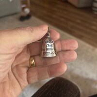 Custom Engraved Stainless Steel Guardian Bell - Personalized Motorcycle ...