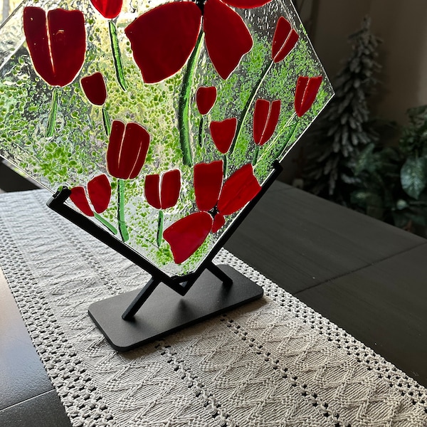 Glass Art Display Stand - Etsy