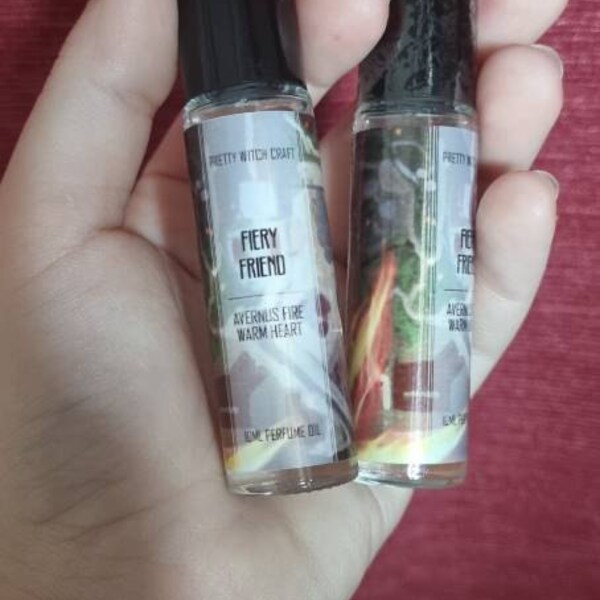 Karlach Fiery Friend BG3 Chestnut and Firewood Perfume Oil Roller Ball ...