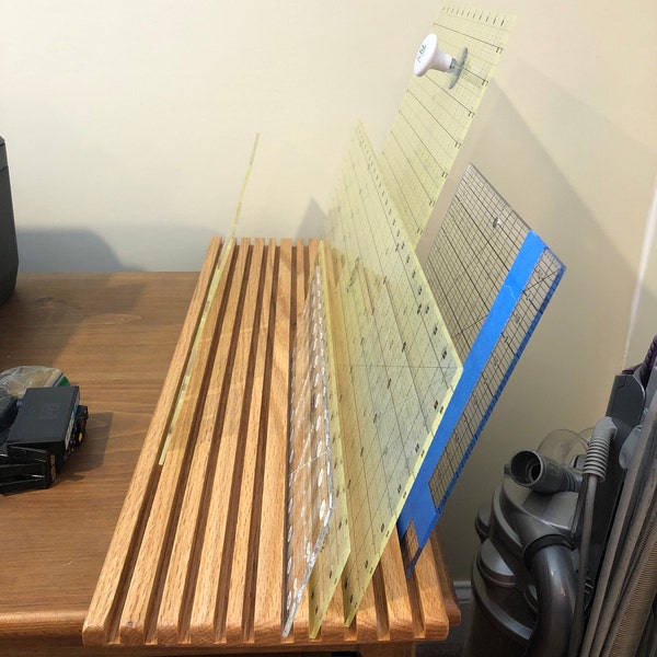 Handmade Quilting Ruler Holder - Etsy