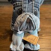 Denim Bear Sewing Pattern PDF Easy Hand Sew From Scraps - Etsy Canada