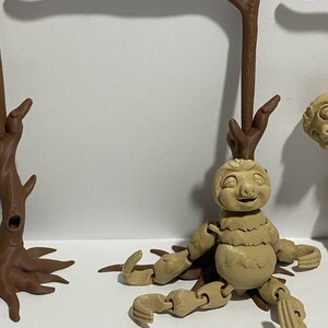 Cute Flexi Print-in-place Sloth STL File for 3D Printing Now With 3MF ...