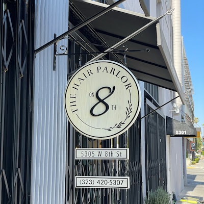 30'' Hanging Sign Bracket, Heavy Duty Steel Wall Bracket, Made in ...