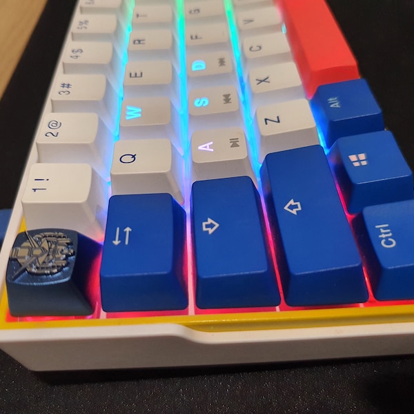 GUNDAM Keycaps Anime Cherry Mx Metal Key Cap ESC Enter Shift 1X 1U 2 ...
