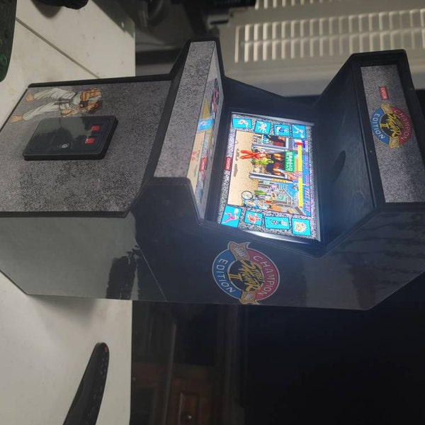 Nintendo Switch Stand Retro Arcade Cabinet With Storage for Original ...