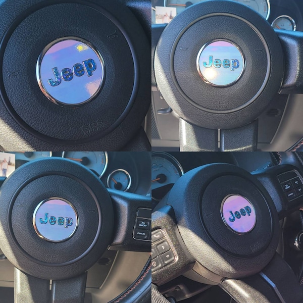 Opal Jeep Steering Wheel Circle Sticker Decal, Wrangler JK, JL ...