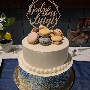 Positano Italy Tile Pattern Edible Image Sheet Cake Topper or - Etsy