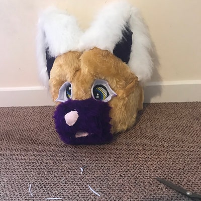 DIGITAL Kemono Foam Head Base Pattern/template for Fursuits PDF ...