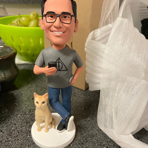 Custom Bobble Head, Birthday Bobble Head, Christmas Bobblehead ...