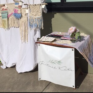 Custom Square Banner Vinyl, Full Color Banner, Vinyl Banner, Vinyl Sign ...