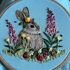 Raccoon Digital Hand Embroidery Pattern With Online Video Tutorial, DIY ...