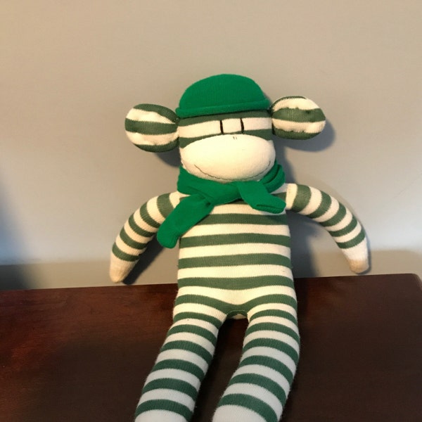 Printable Pattern Sock Monkey Pattern PDF ONLY Stuffed Animal Doll ...