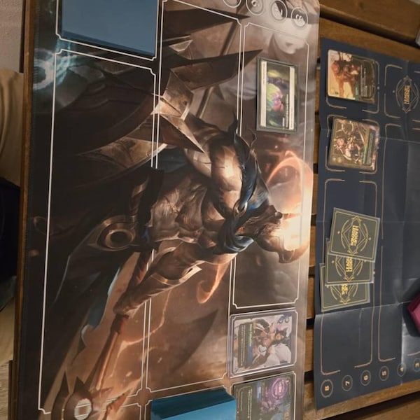 Custom Riftbound TCG Playmat - With Designated Playzones - Perfect for ...