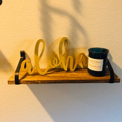 Aloha Sign, Aloha Wall Hanging, Aloha Decor, Laser Cut Sign, Laser Cut ...