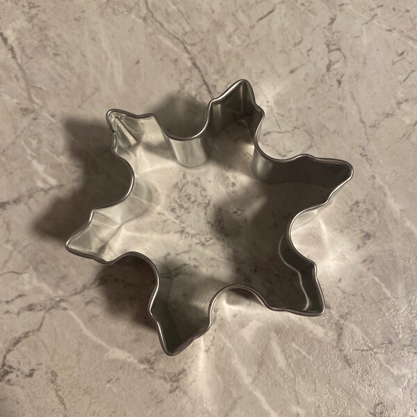 3" Snowflake Metal Cookie Cutter #NA1051 - Etsy