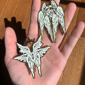Black Angels Pin - Etsy