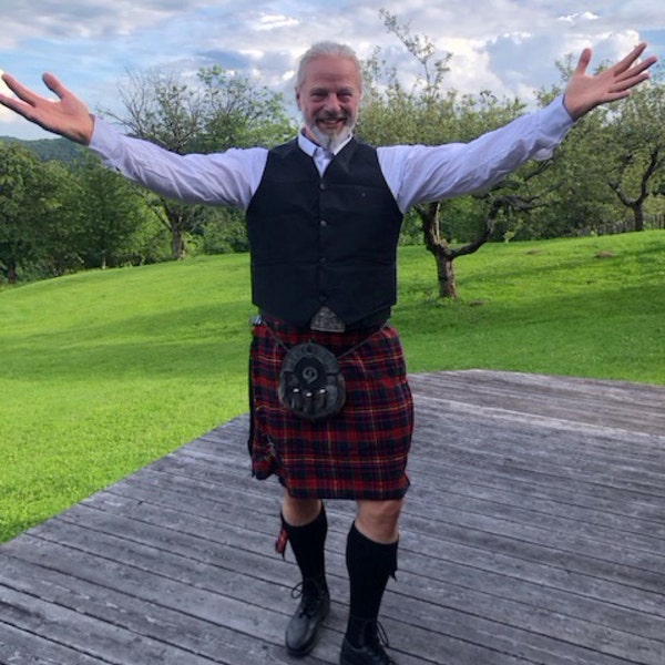 Men's Scottish Handmade 10 Pieces Kilt Set Bagpiper Kilt Outfit ...