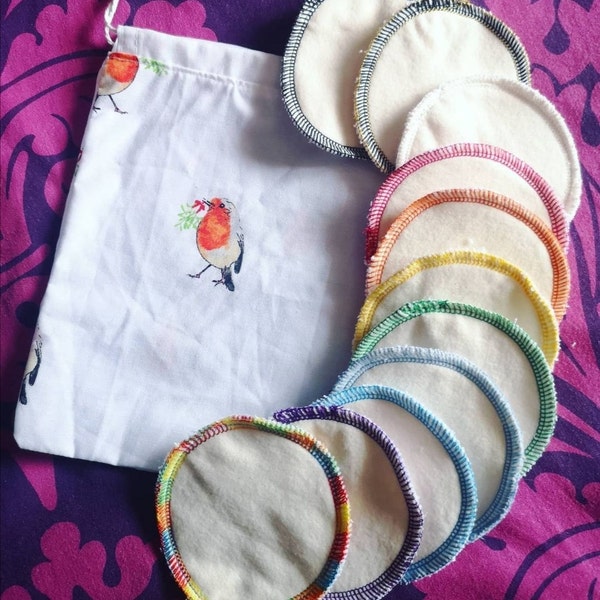100,50,20 Small Wipes 5"x5" Family Cloth, Reusable Wipes, Fabric Wipes ...