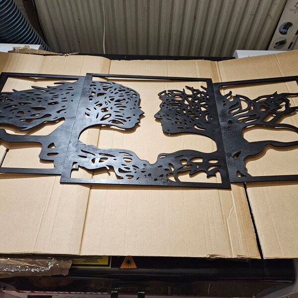 Panels Collection "trees", Vector Files, for Laser Cut, Cnc, Cricut ...