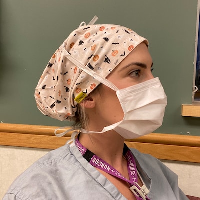 Rubber Duck Scrub Caps for Women, Surgical Tech Surgical Cap, Women ...