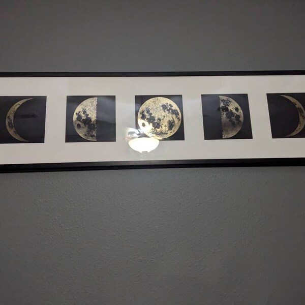 Personalized Moon Phase Print Custom Lunar Phase Poster Day You Were ...