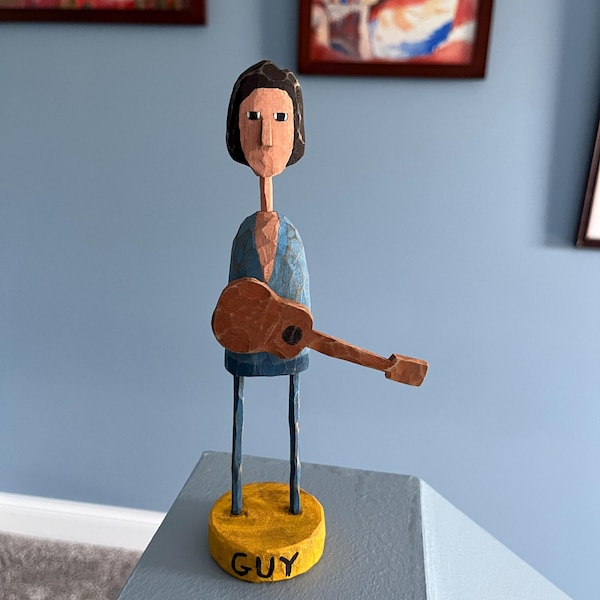 Greg and Wirt Wooden Figurines - Etsy