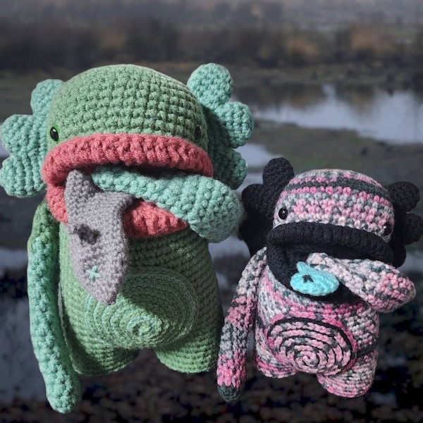 PATTERN Swamp Monster Crochet Pattern - Etsy