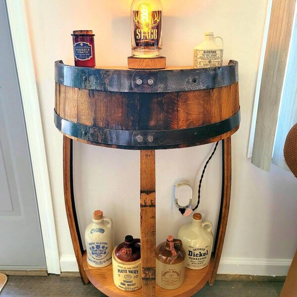 Barrel Stave Wine Caddy - Etsy