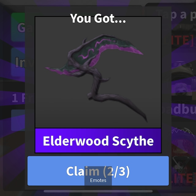 Mm2 Shop Online Roblox Murder Mystery 2 MM2 Elderwood Scythe Ancient ...