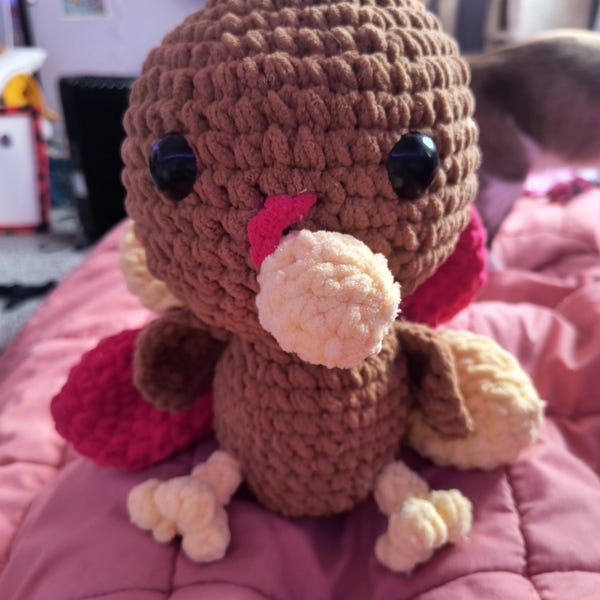 Tommy Turkey Crochet Pattern | Digital Pattern - Etsy