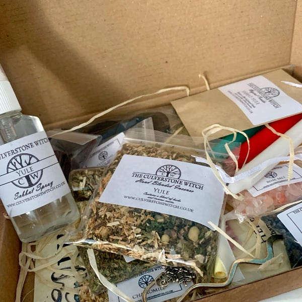 Set of 12 Large Herb Sachets - Witchcraft Kit , Spell Kit, Starter Kit ...