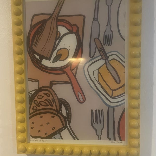 You Choose the Size // White Tray Frame // for Canvas Artworks // Made ...