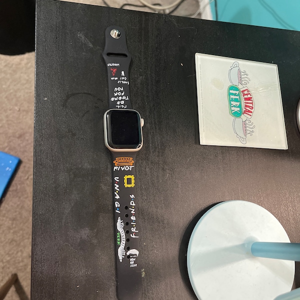Apple Watch Friends Inspired Custom Silicone Band ! - Etsy