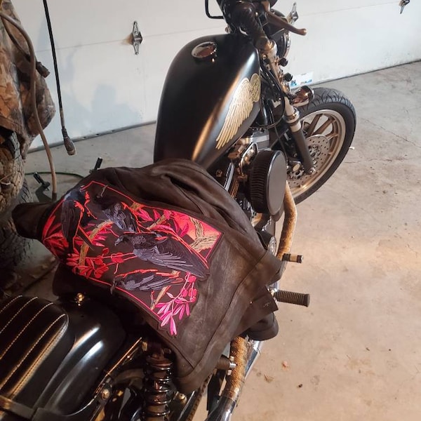 Back Patch, Crow Patch, Raven Patch, Iron on Patch, for Jacket, Goth ...