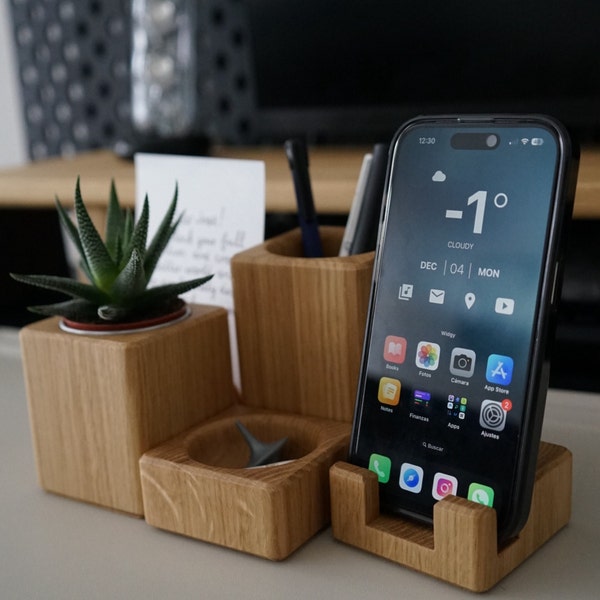 Double Monitor Stand, Desk Organizer, Monitor Riser, Desk Shelf, Dual ...