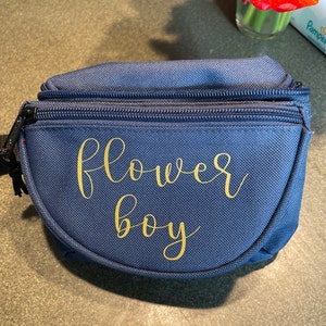 Flower Dude Personalized Fanny Packs /flower Man Waist Bag/the Flower ...