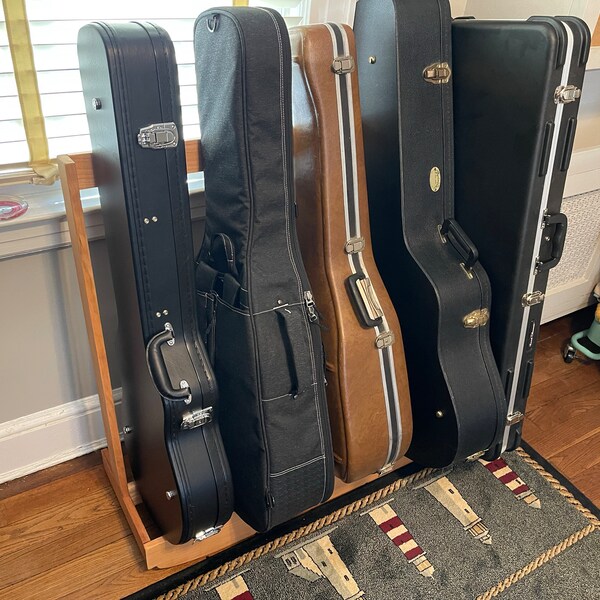 Walnut Instrument Case Stand - Etsy