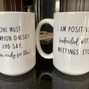 Personalized Custom Text Mug, Personalized Mug, Customized Mug, Custom ...