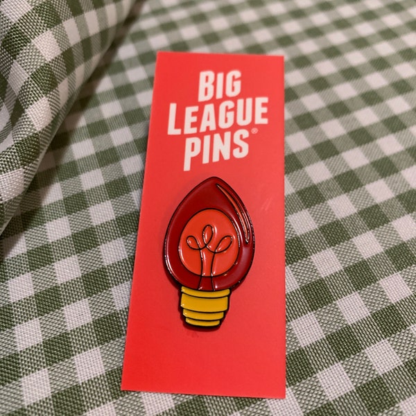 Christmas Bulb Enamel Pin – Light up Your Lapel With Our Vintage, Retro ...