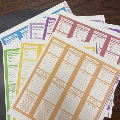 Couch to 5K Training Plan and Race Day Planner Stickers Made for ...