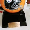 Football Cremation Urn With Optional Pittsburgh Steelers Ball Decor and ...