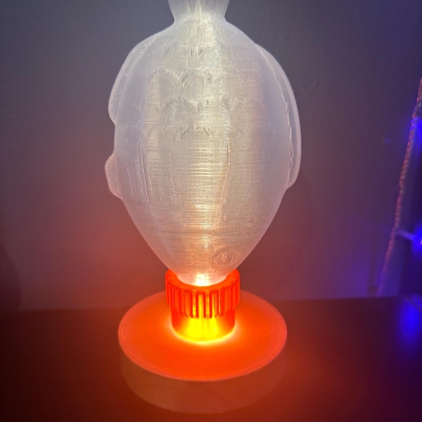 Retro Futuristic Rocket Space Ship / Spaceship LED Lamp - Free Shipping ...