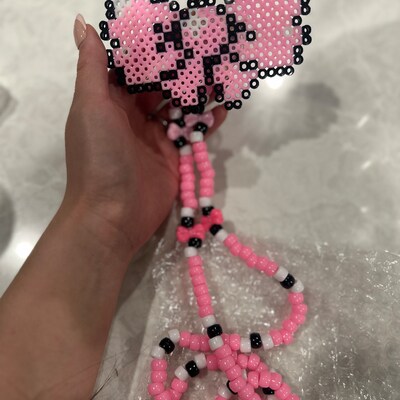 Customizable Rave Kandi Necklace-disco Glitter Pacifier-light up Soft ...