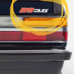 BMW M-technic E12 E28 E23 E30 Stickers Set BLACK 4door 8pcs/8tlg - Etsy