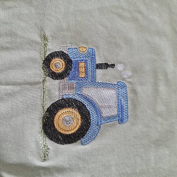 Farm Tractor Embroidery Designs - Truck Embroidery Design Machine ...
