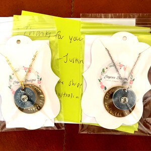 Shotgun Shell Necklace Personalized Shotgun Shell Jewelry Shoot Like a ...