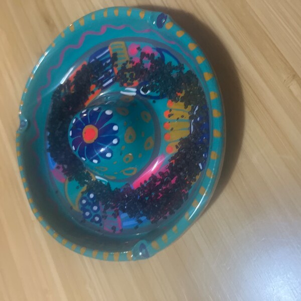 Mexican Handmade Bar Glass Rimmer | Hand-painted Guerrero Pottery - Etsy